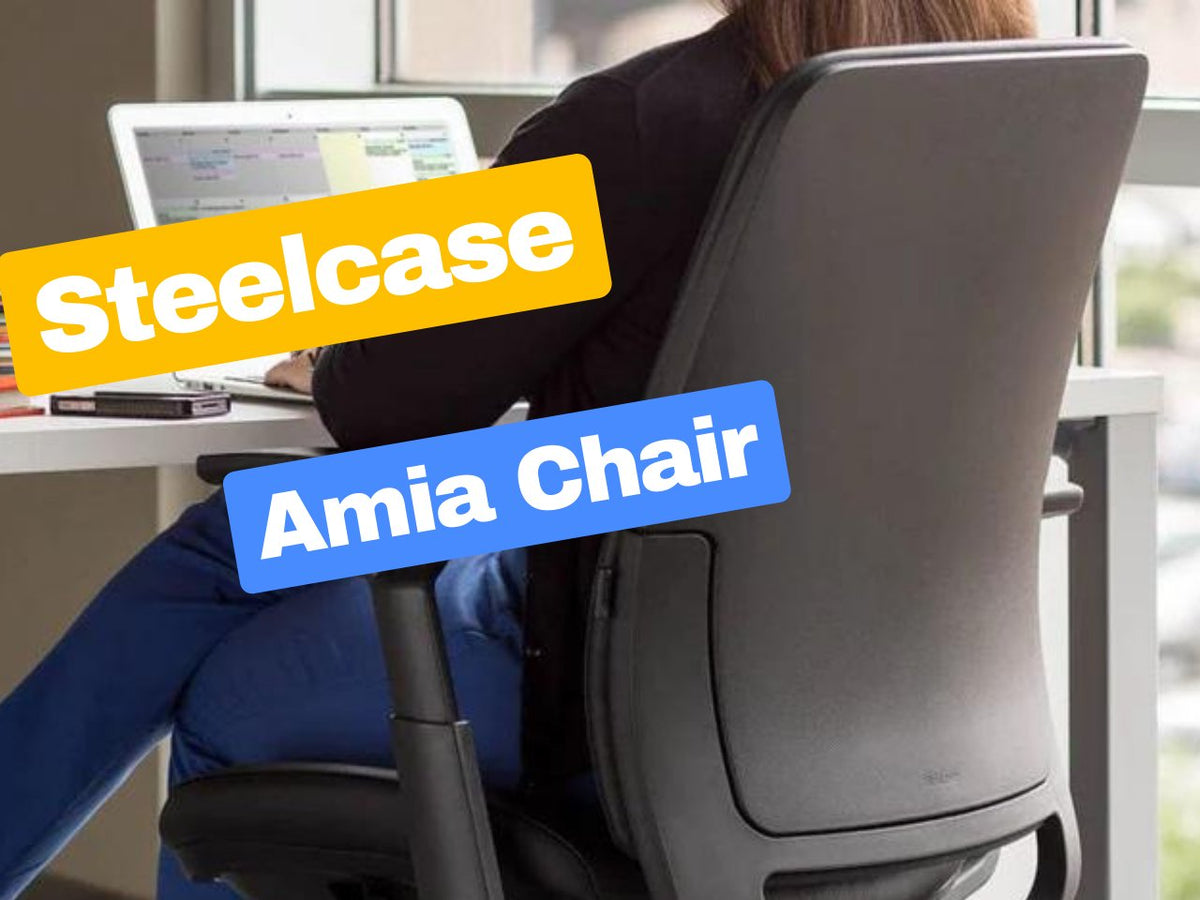Steelcase Amia Task Chair: Ergonomic Excellence Meets Economical Elega