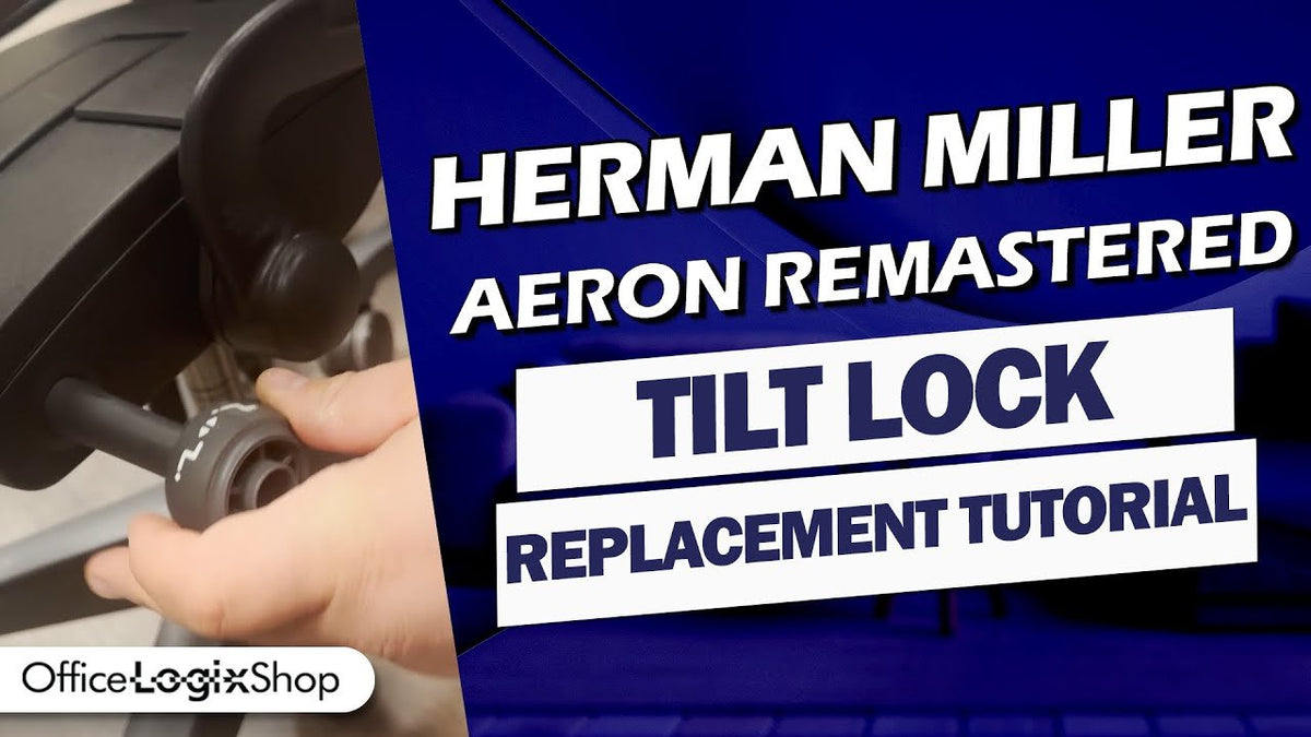 Herman Miller Aeron Remastered Tilt Lock Fix Tutorial – Office Logix Shop