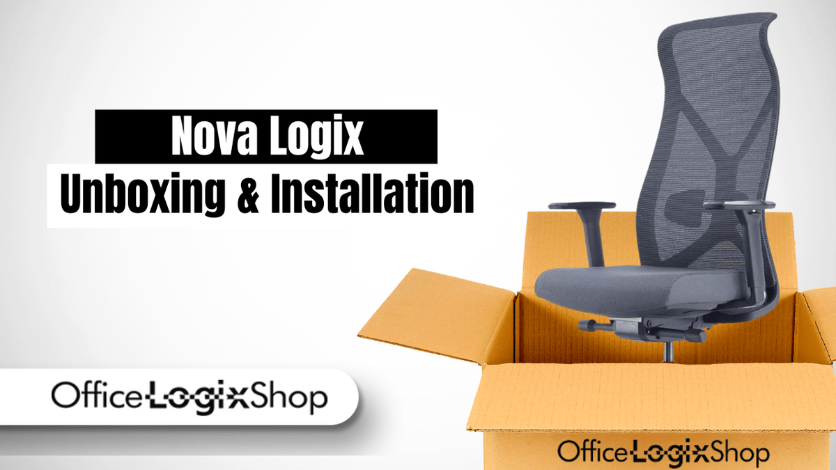 How to Unbox and Assemble the OfficeLogixShop Nova Chair?