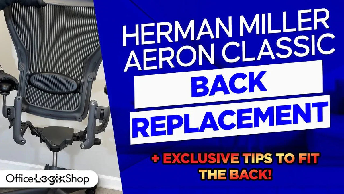 Replacing and Fitting The Herman Miller Aeron Back Tutorial