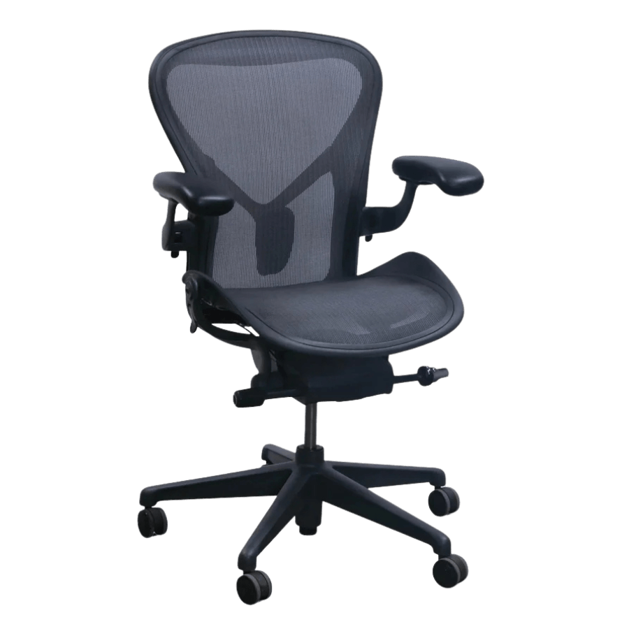 Herman Miller Aeron Remastered Black Onyx Gaming (Open Box) - Size B ...