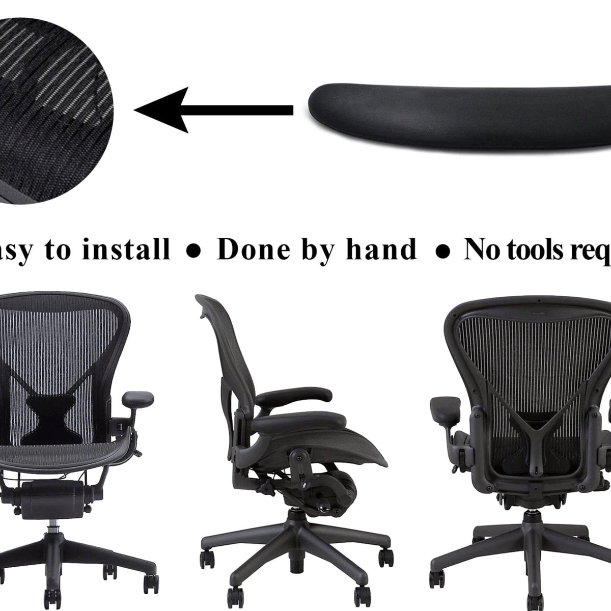 Replacement Seat Foam Insert Compatible with Herman Miller Aeron