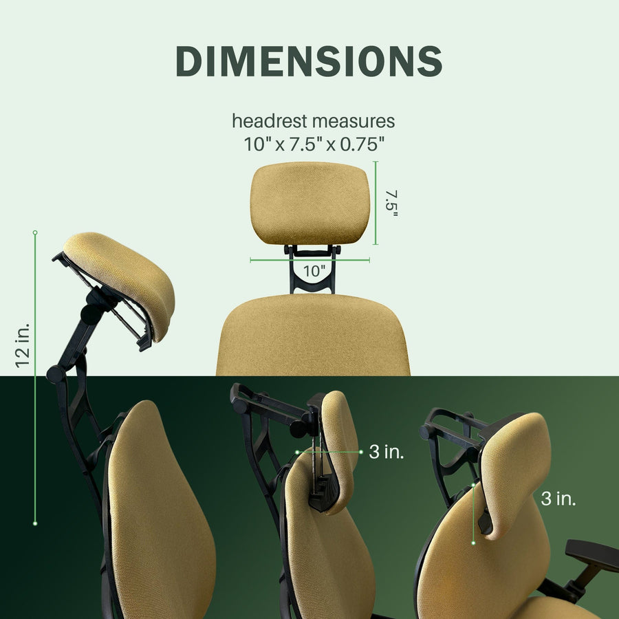 Ergonomic Office Chair Headrests | Affordable Ergonomic Headrests ...